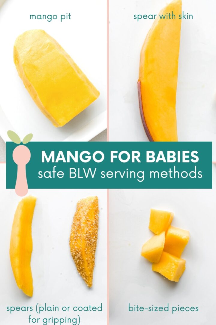 How To Serve Mango for Baby Led Weaning - Baby Led Bliss