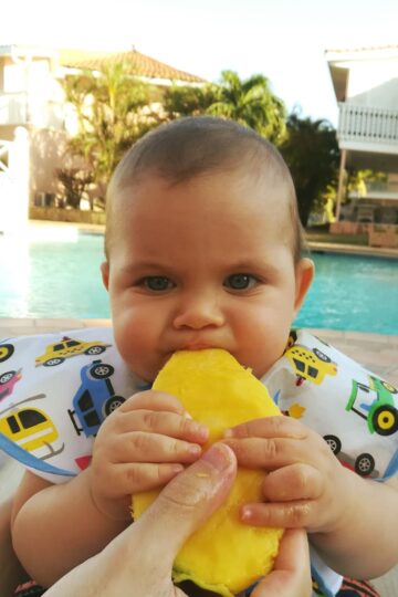 How To Serve Mango for Baby Led Weaning - Baby Led Bliss