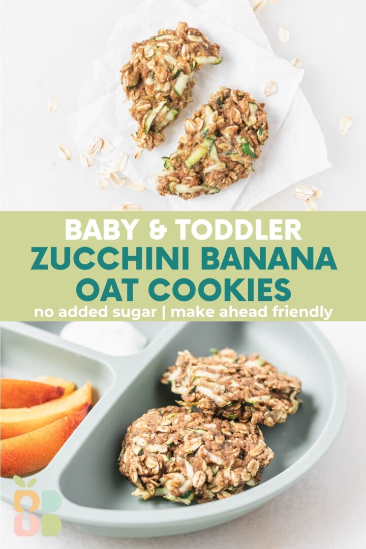Healthy Zucchini Banana Breakfast Cookies (BLW & Toddler Friendly ...