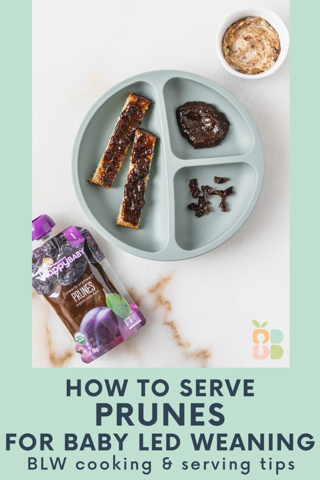 How To Serve Prunes for Baby Led Weaning - Baby Led Bliss