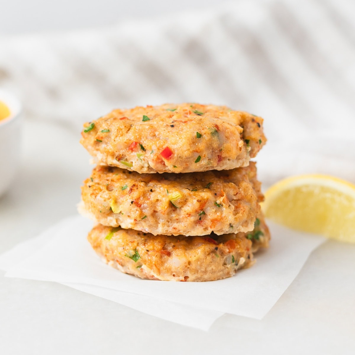 Baked Shrimp Cakes - Baby Led Bliss