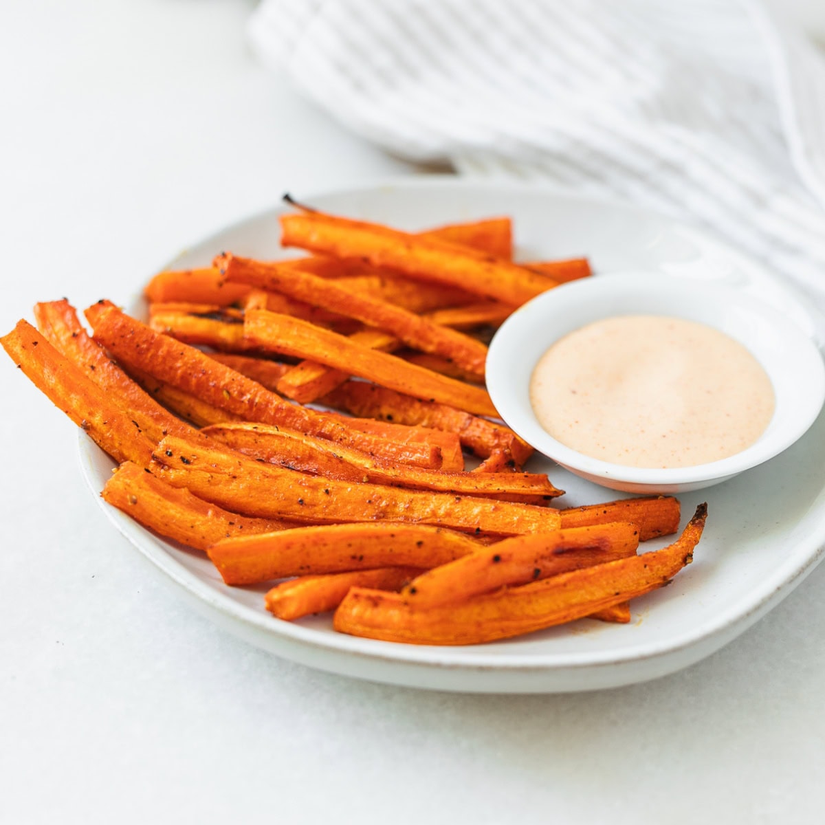Easy Baked Carrot Fries - Baby Led Bliss