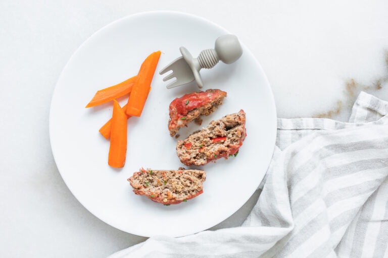 Easy Baby Friendly Meatloaf - Baby Led Bliss