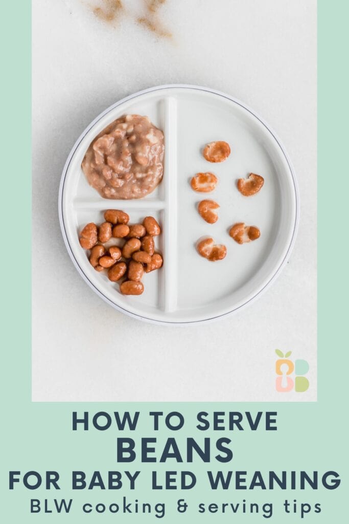 How To Serve Beans for Baby Led Weaning - Baby Led Bliss