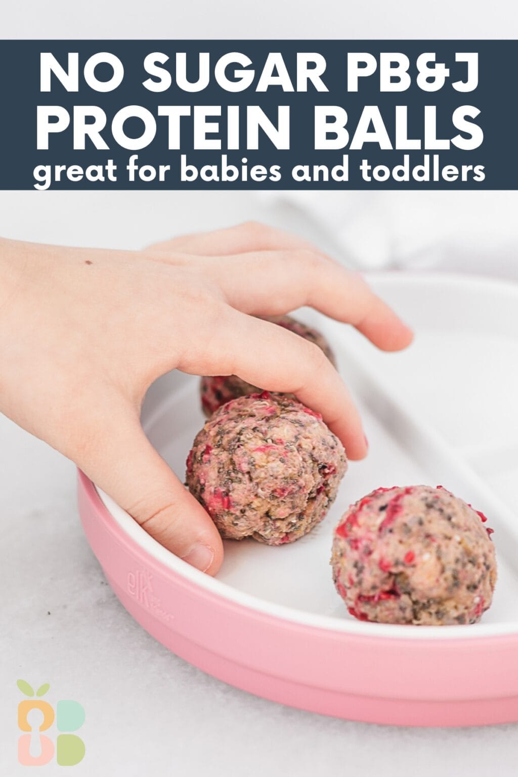 No Sugar Peanut Butter And Jelly Quinoa Protein Balls Baby Led Bliss