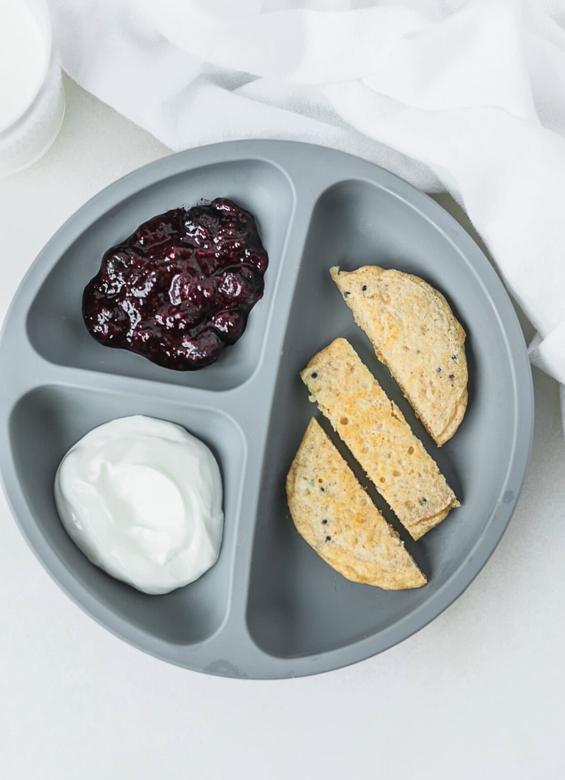 Fluffy Quinoa Pancakes for Baby and Toddler - Baby Led Bliss